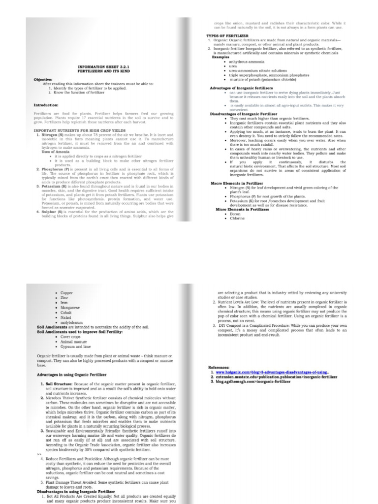 Agricrop Activity Sheet No. 2 | PDF