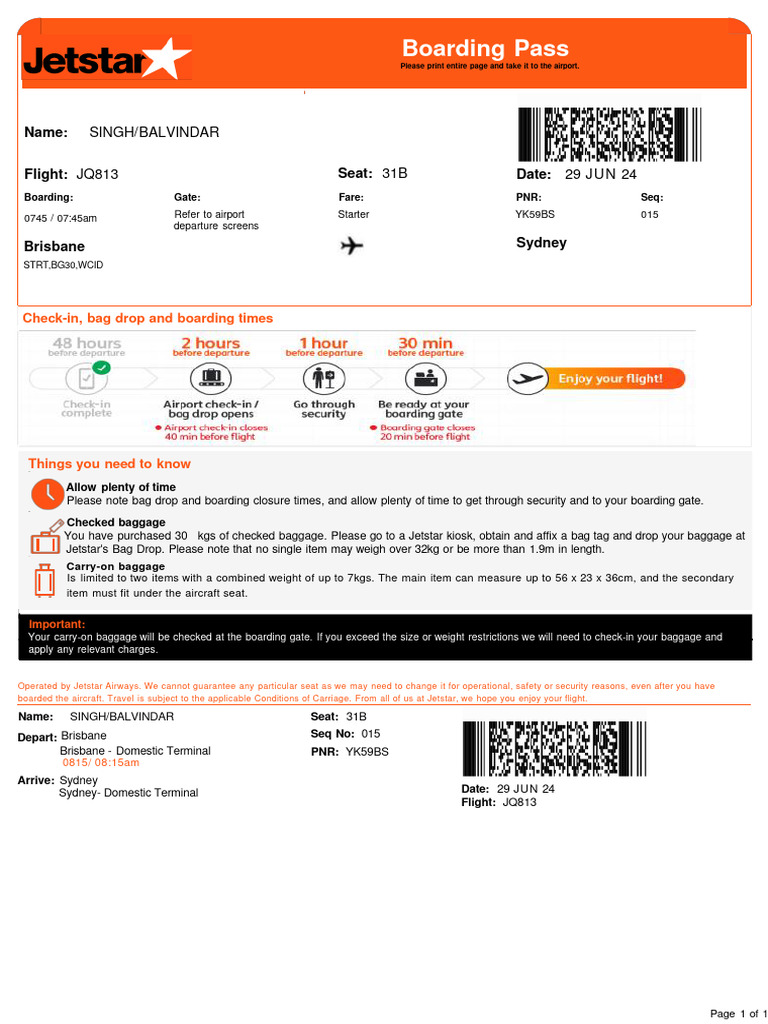 Ticket 3s | PDF | Baggage | Airport