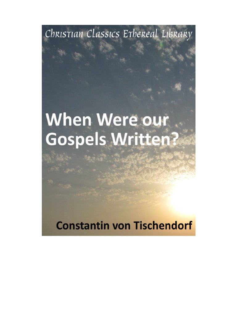 Gospels | PDF | New Testament | Bible