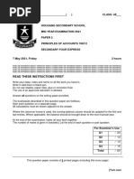 CSEC POA Paper 2 May/June 2024 | PDF | Dividend | Banks