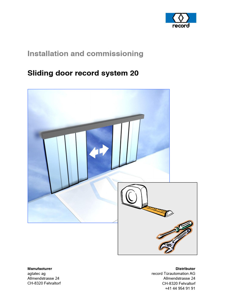 Record Sta20 Slide Doors | Download Free PDF | Door | Alternating Current