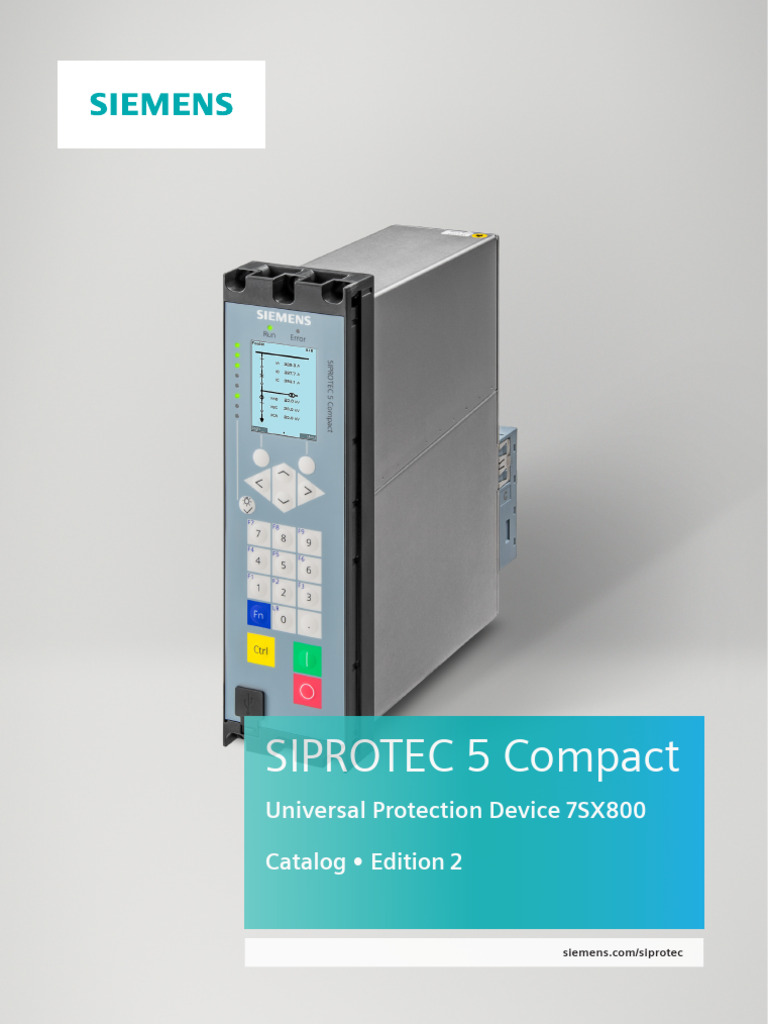 SIPROTEC 5 Universal Compact Catalog | PDF | Internet Of Things ...