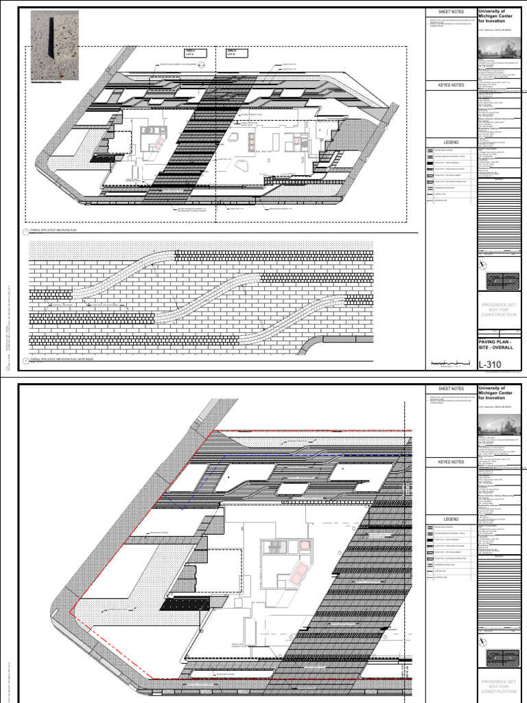 University of Michigan Paving Plans | PDF | Structural Engineering ...
