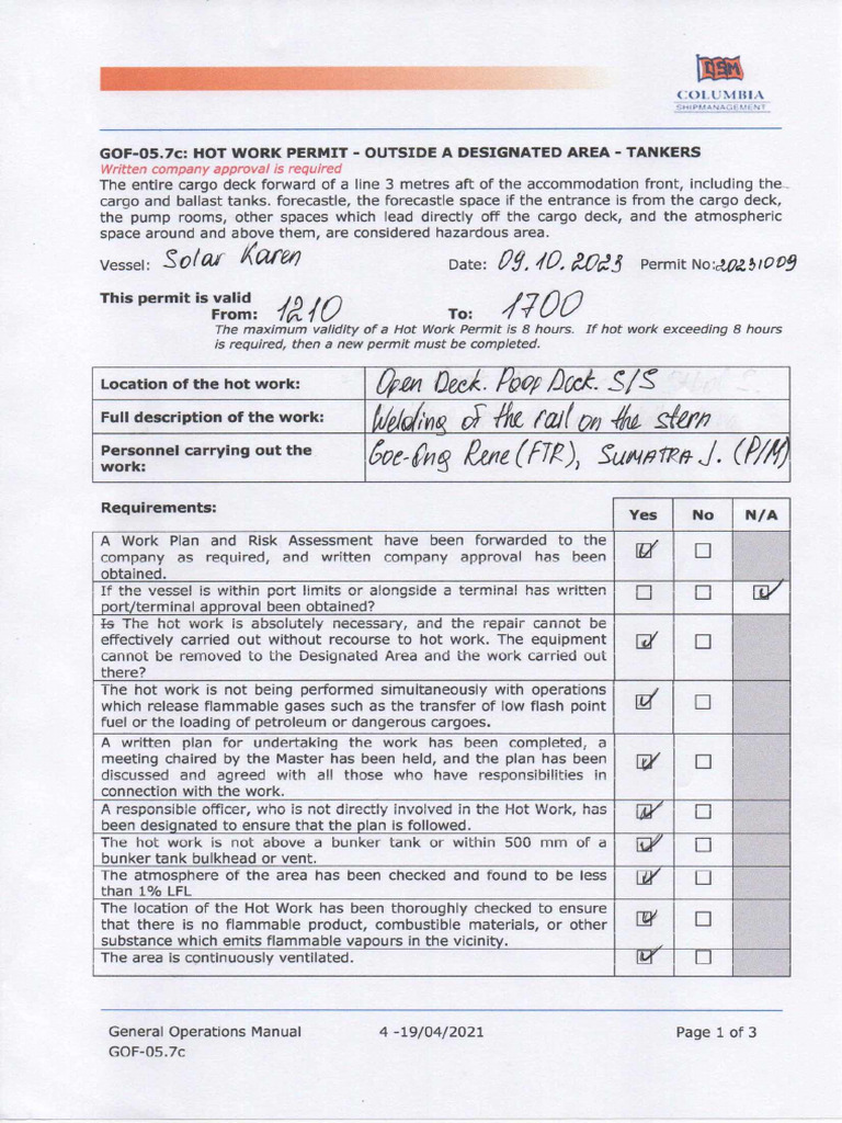 Pavlova - Hot Work Aloft | PDF