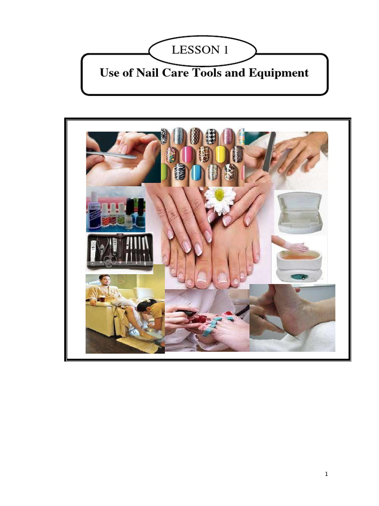 Nail Care Tools and Equipment Overview | PDF | Nail (Anatomy) | Chair