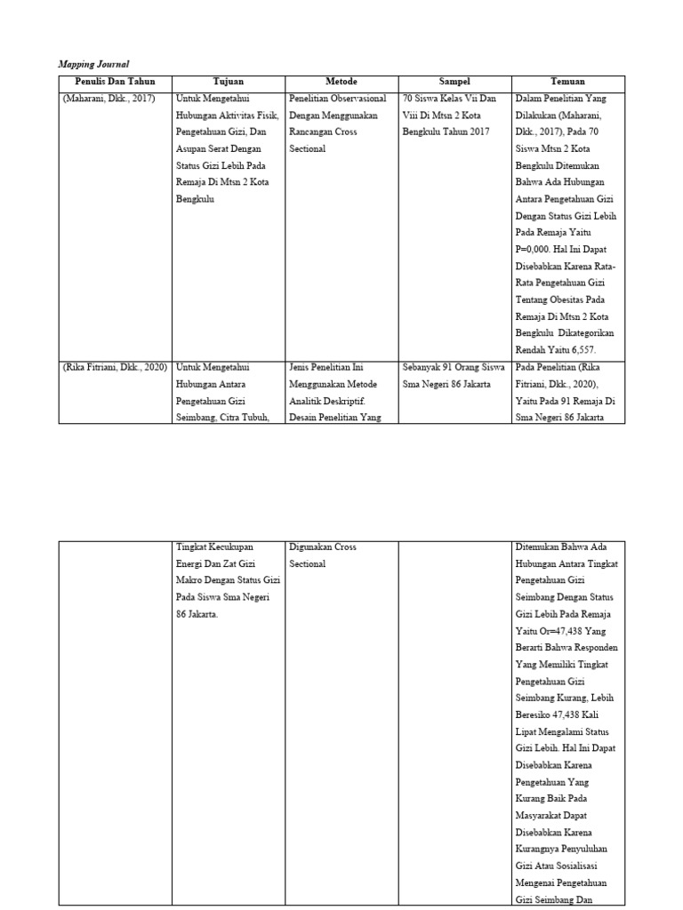 Mapping Journal | PDF