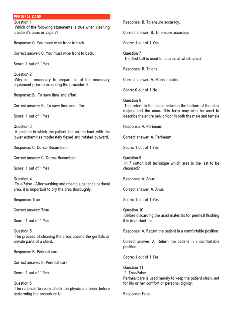 Bsn2 Skillslab Quizzes | PDF | Childbirth | Vaccines