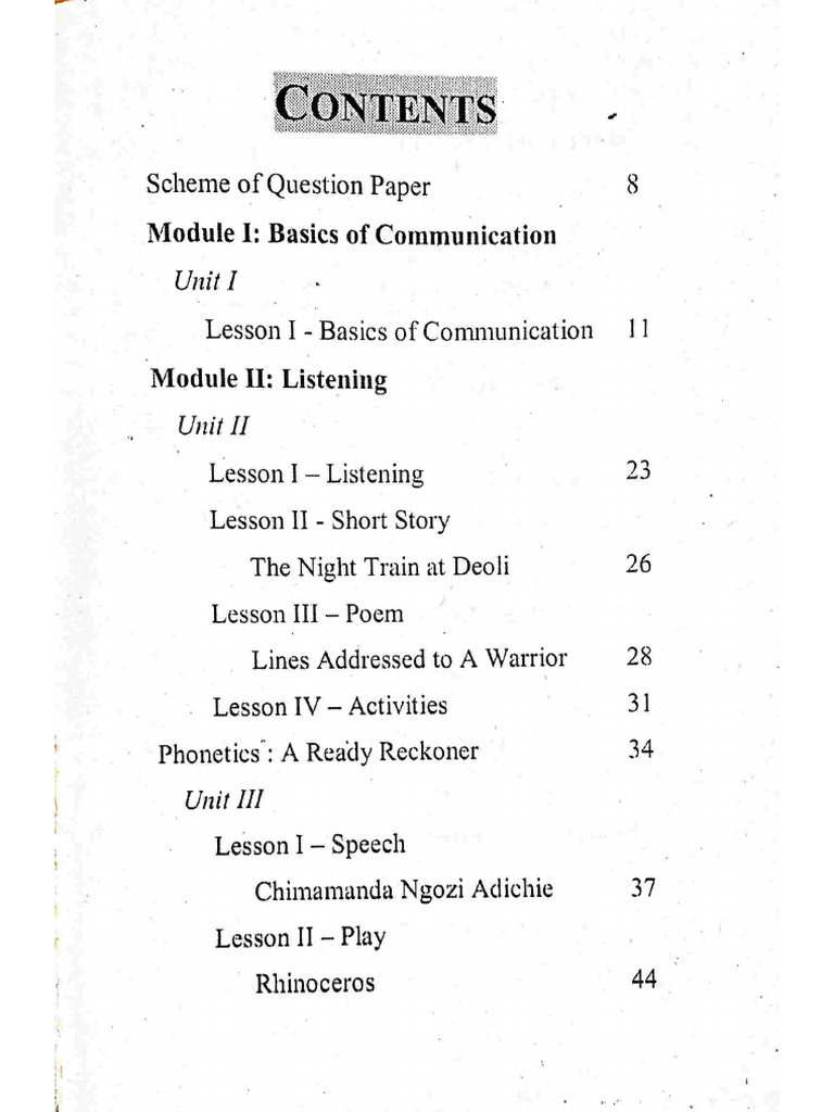 English Guide Sem1 Bca | PDF