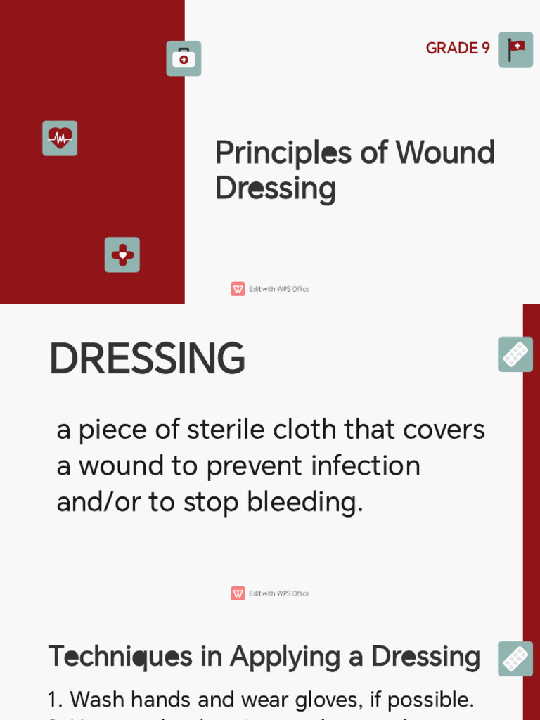Wound Dressing and Bandaging Techniques | PDF | Wound | Traumatology