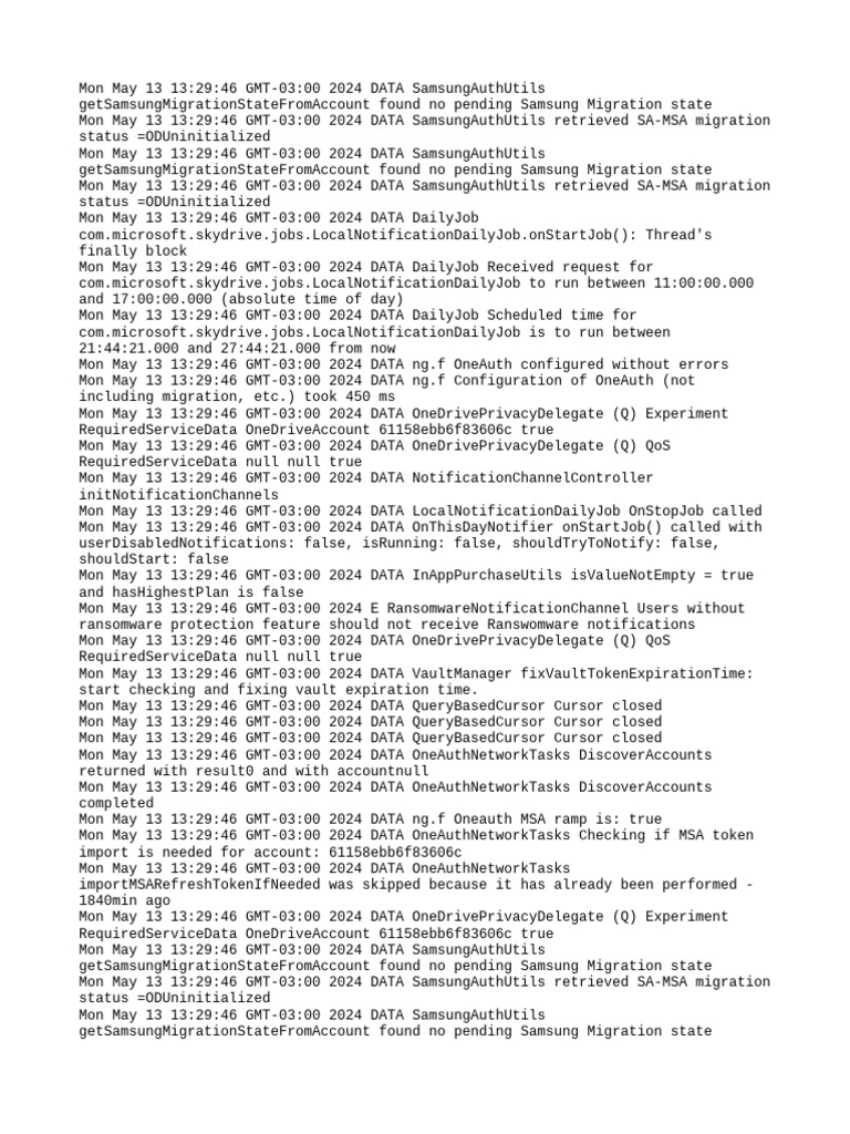 Current Log | PDF | Cache (Computing) | Metadata