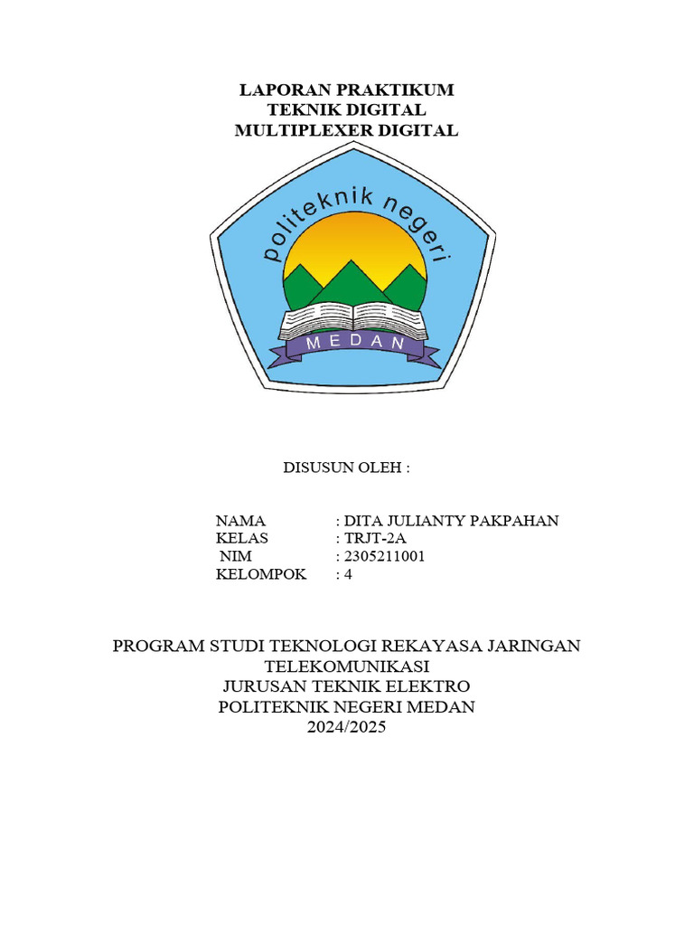 Multiplexer Digital Laprak | PDF