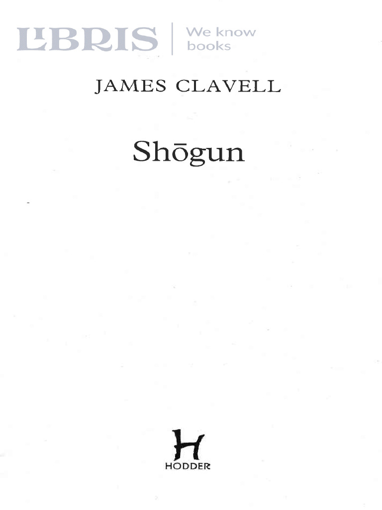 Shogun. Asian Saga Chronological Order 1 - James Clavell | PDF | Young ...