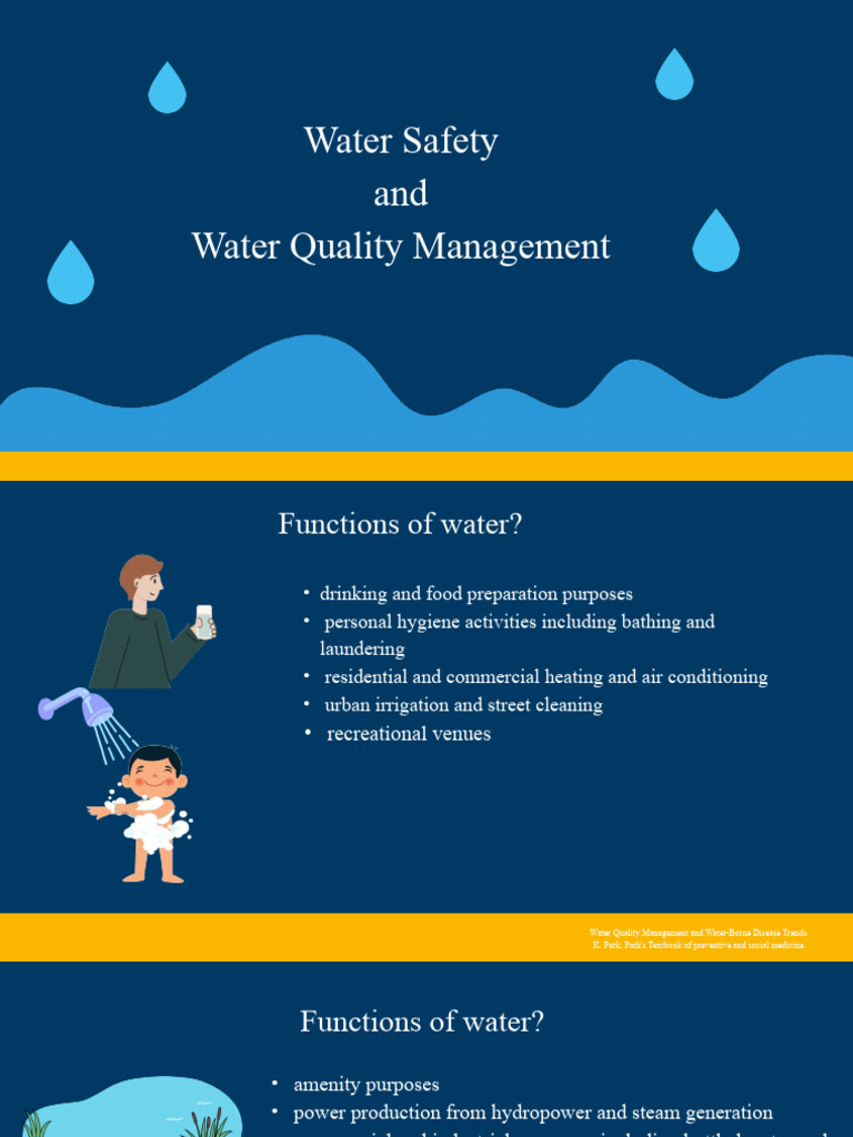 PCM 3-Water Safety and Water Quality Management 1 | PDF | Sewage ...