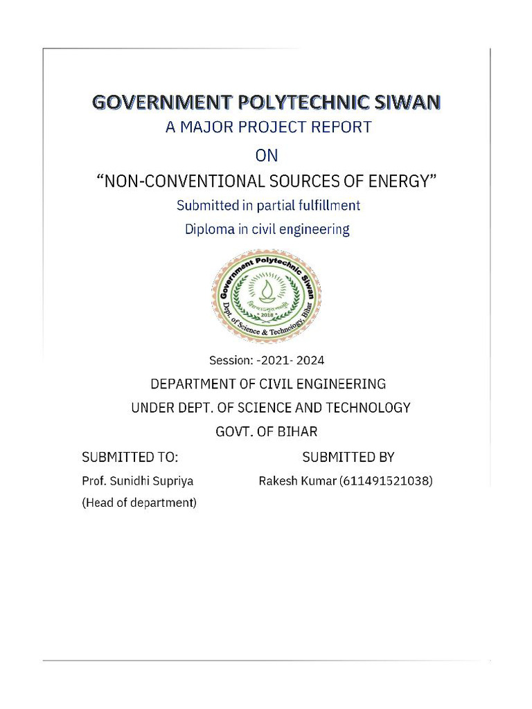 Rakesh Kumar Mejor Project | PDF