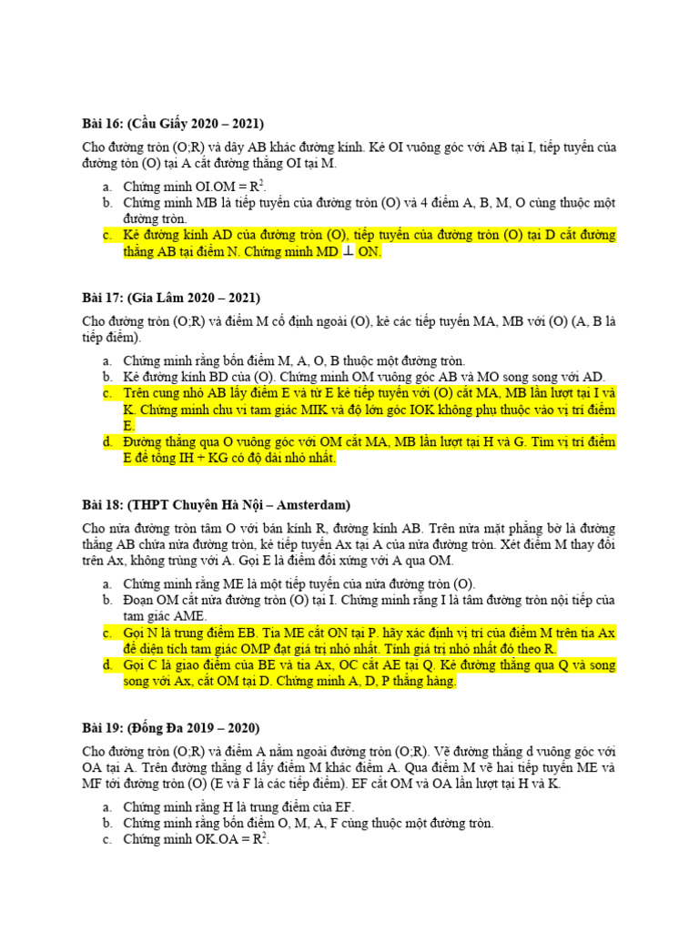 Hình Học HK1 | PDF