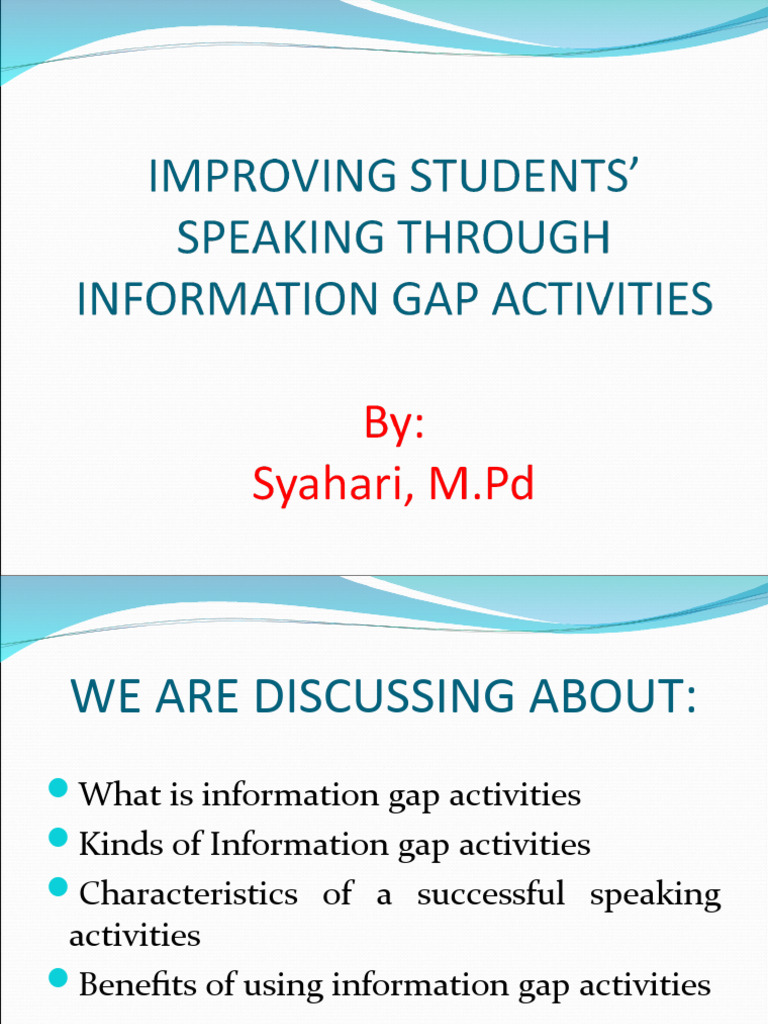 Improving Students' Speaking Through Iga | PDF | Learning | Communication