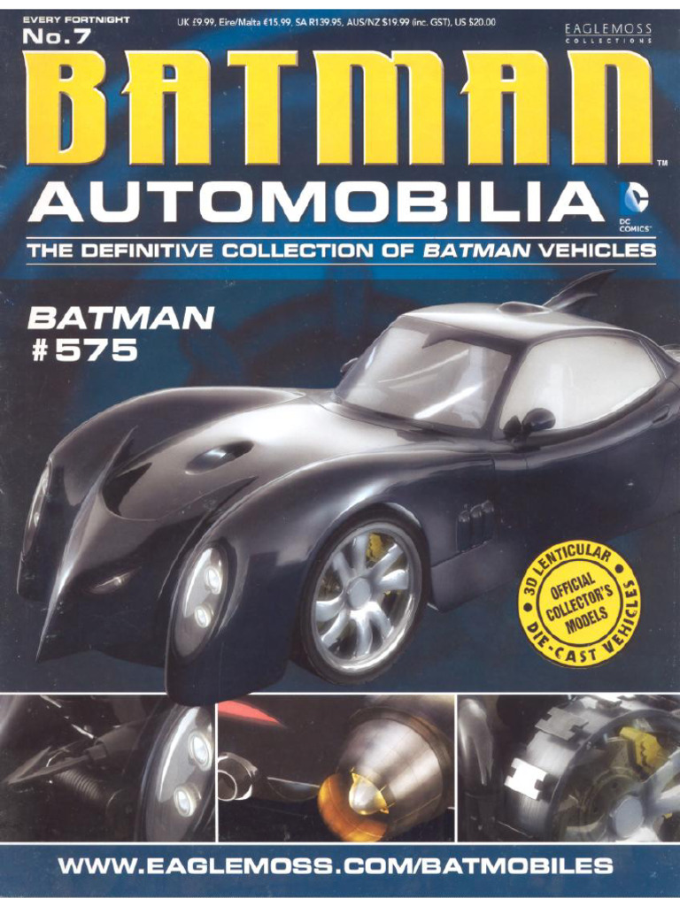 Batman Automobilia No 07 Batman #575-Ilovepdf-Compressed | PDF