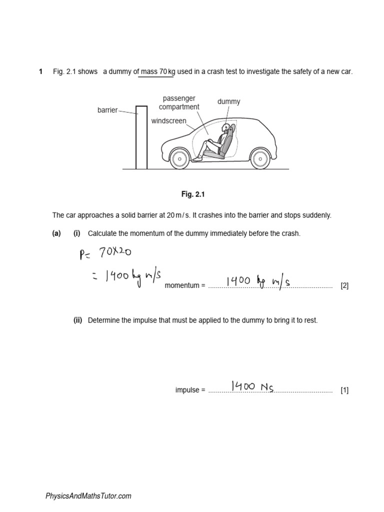Momentum QP | PDF | Force | Momentum