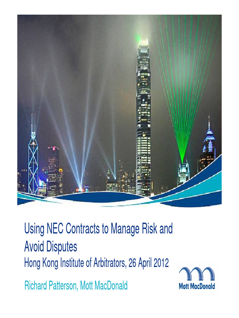 Choosing the Right NEC Contract | PDF | Business
