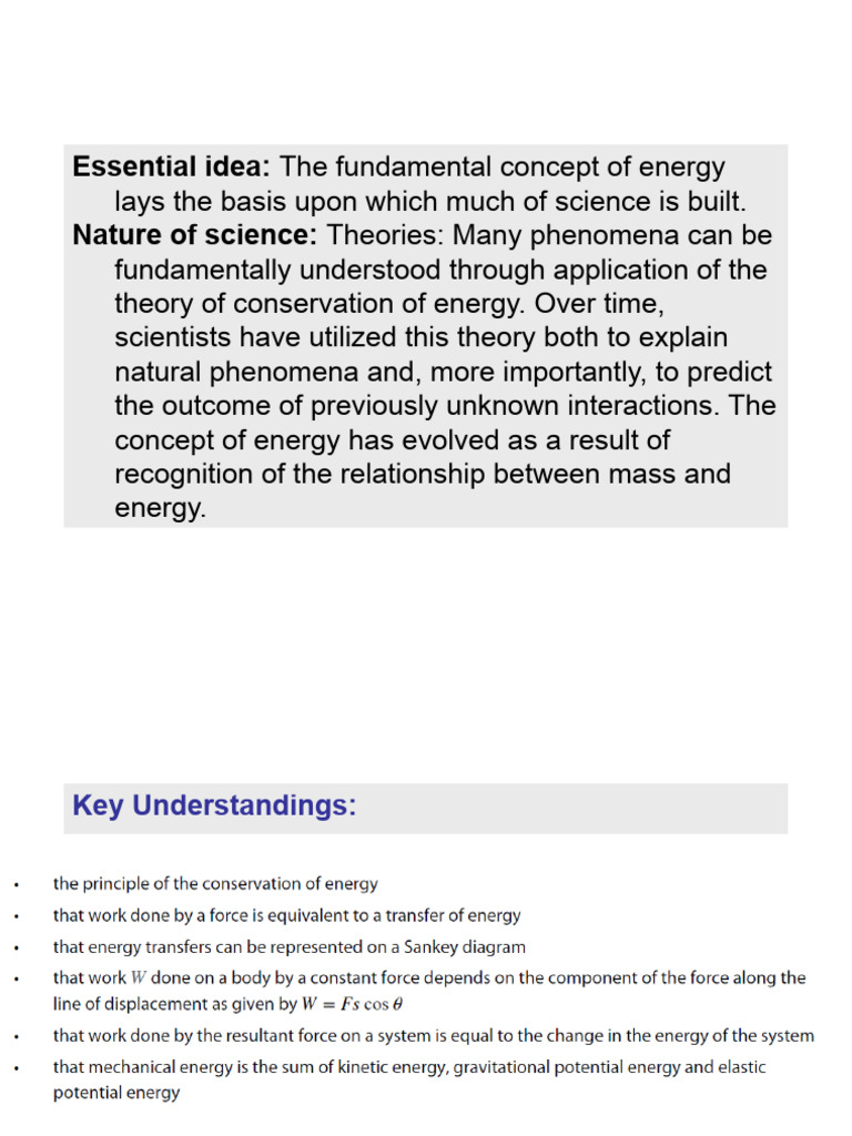 Understanding Work and Energy Principles | PDF | Force | Potential Energy