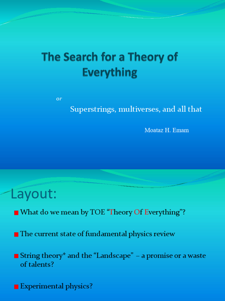 String Theory: Unification and Challenges | PDF | Matter | Force