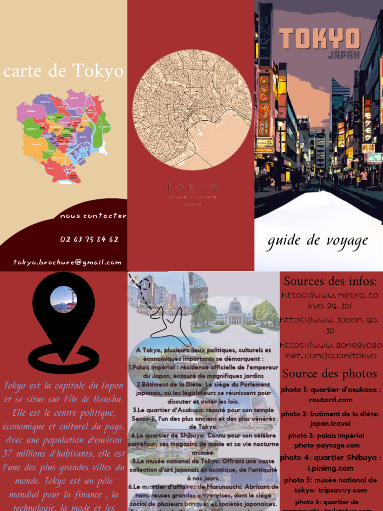Carte des quartiers de Tokyo | PDF | Tokyo | Japon