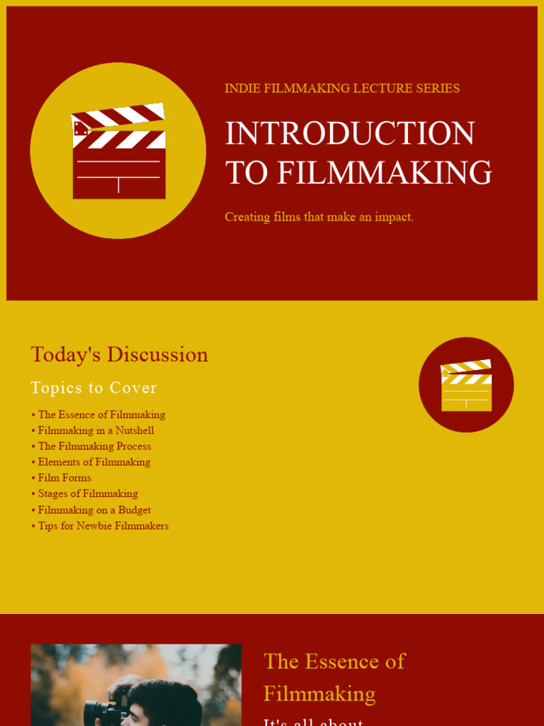 Red Yellow Film | PDF | Filmmaking | Communication