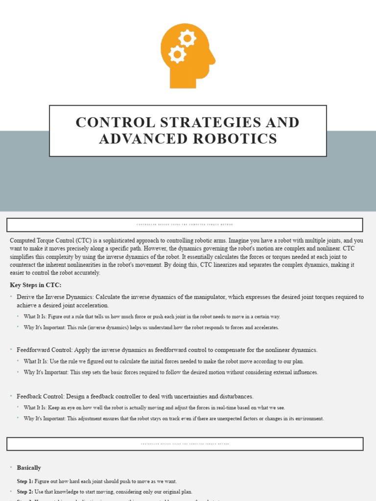 Control Strategies and Advanced Robotics | PDF | Actuator | Robotics