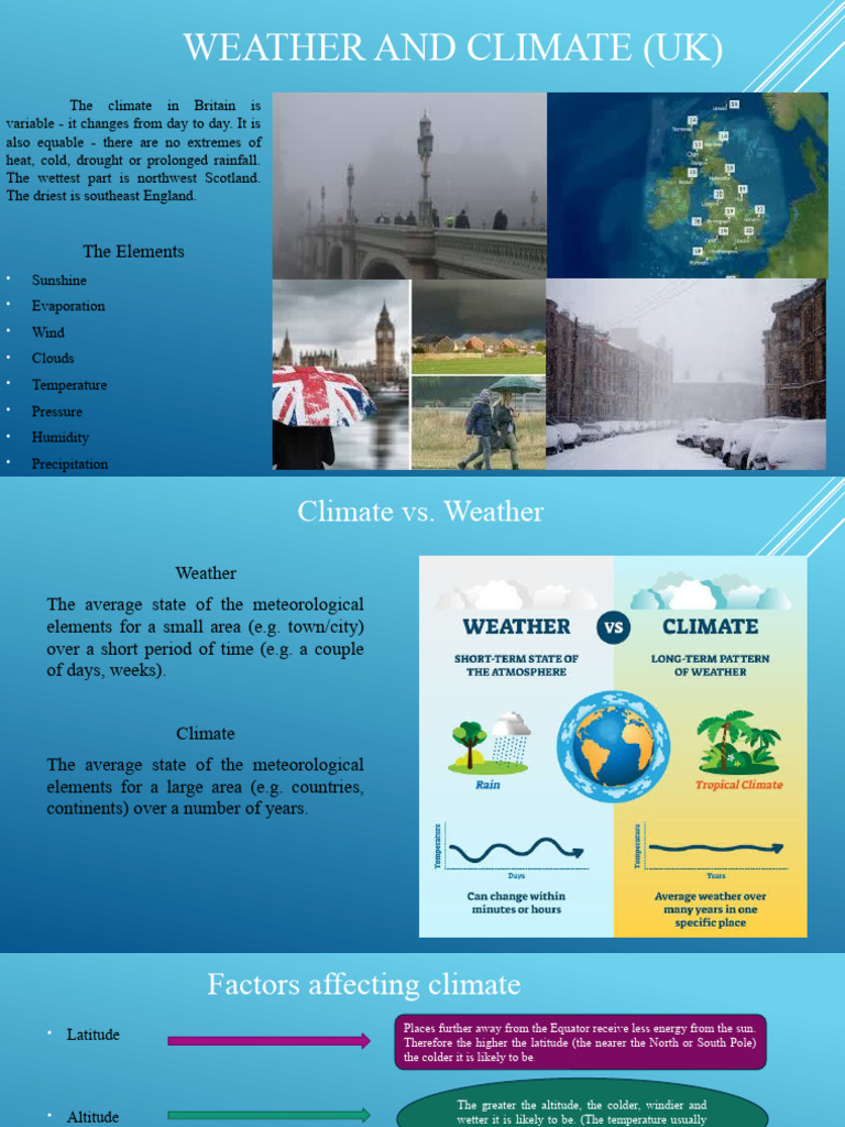 Lesson 3 - Weather and Climate | PDF | Oceanic Climate | Weather