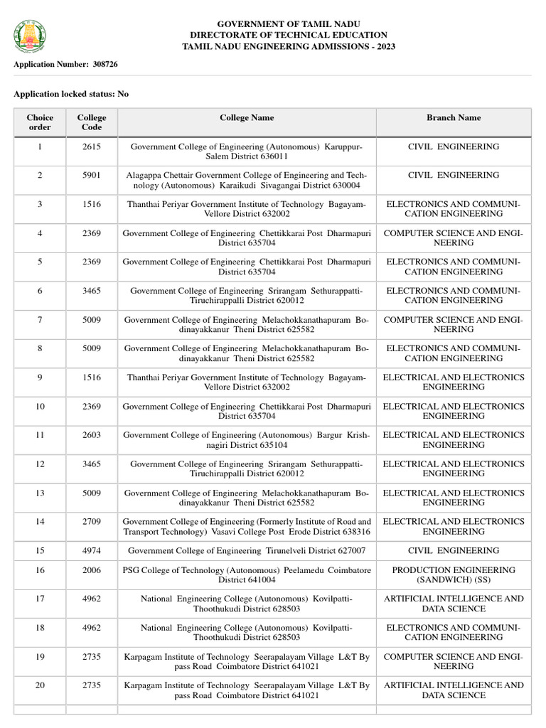 Choice Order | PDF | Engineering | Computing