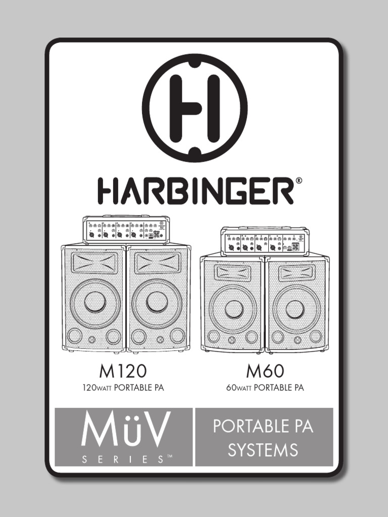 Harbinger MuV M60 M120 Manual | PDF | Equalization (Audio) | Electrical ...