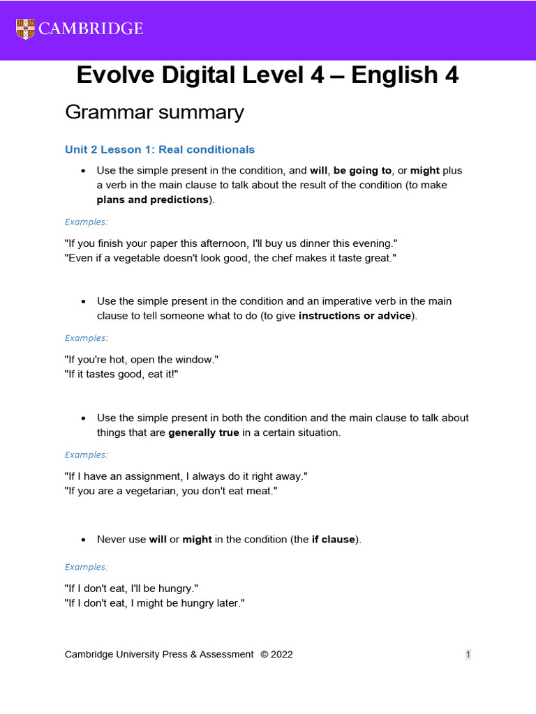 Unit 2 - E4 - Grammar | PDF | Language Arts & Discipline