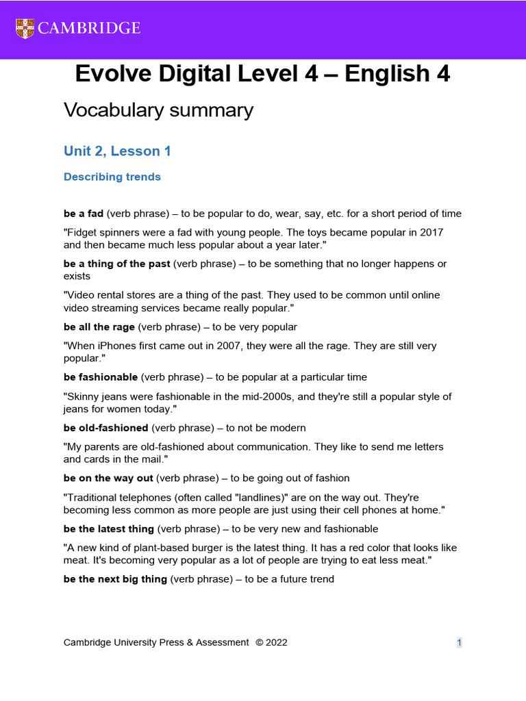 Unit_2_-_E4_-_Vocabulary | PDF | Eggplant | Pasta