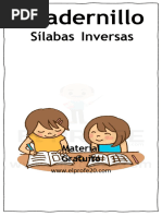 Cuadernillo Sílabas Inversas Fácil | PDF