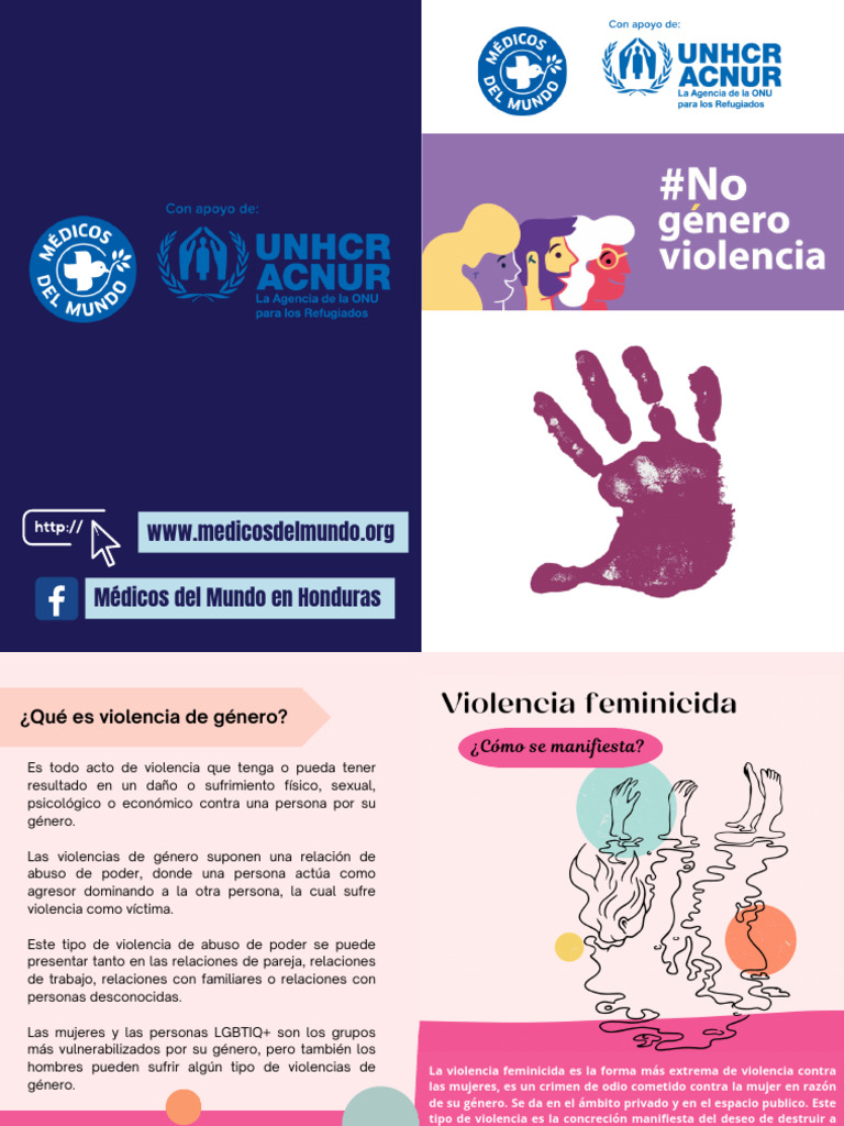 Afiche de Violencias de Género | Descargar gratis PDF | Violencia | Mujer
