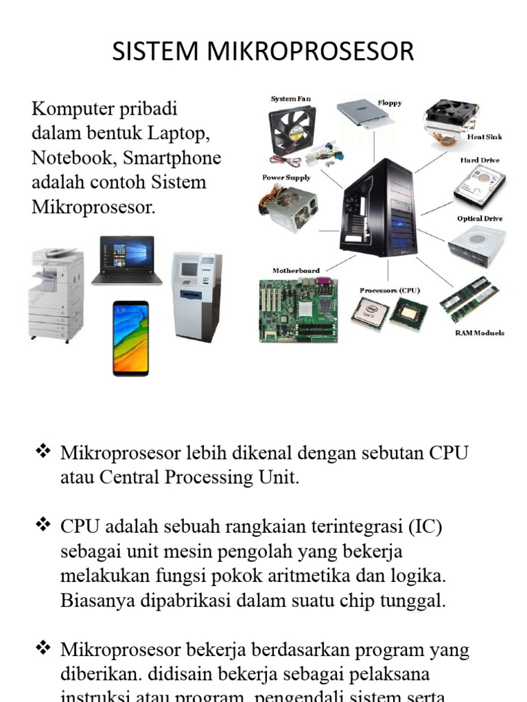 03 - Sistem Mikroprosesor | PDF | Komputer