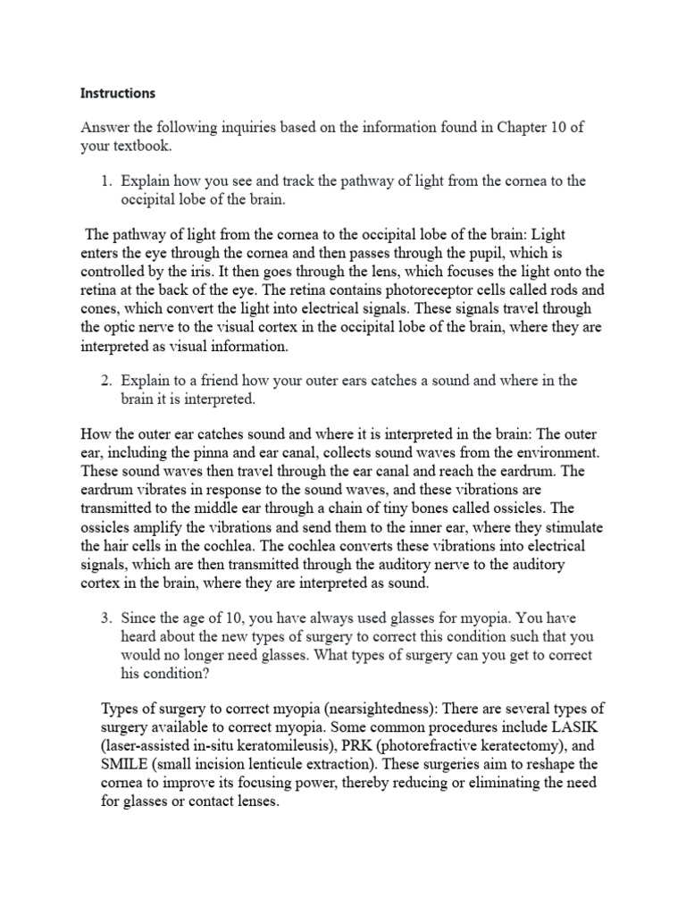 6.3 Applying Theory to Practice | PDF | Ear | Auditory System