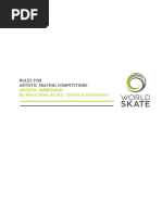 Promotional 2025 World Skate Artistic - PDF Updated | PDF | Figure Skating | Skating