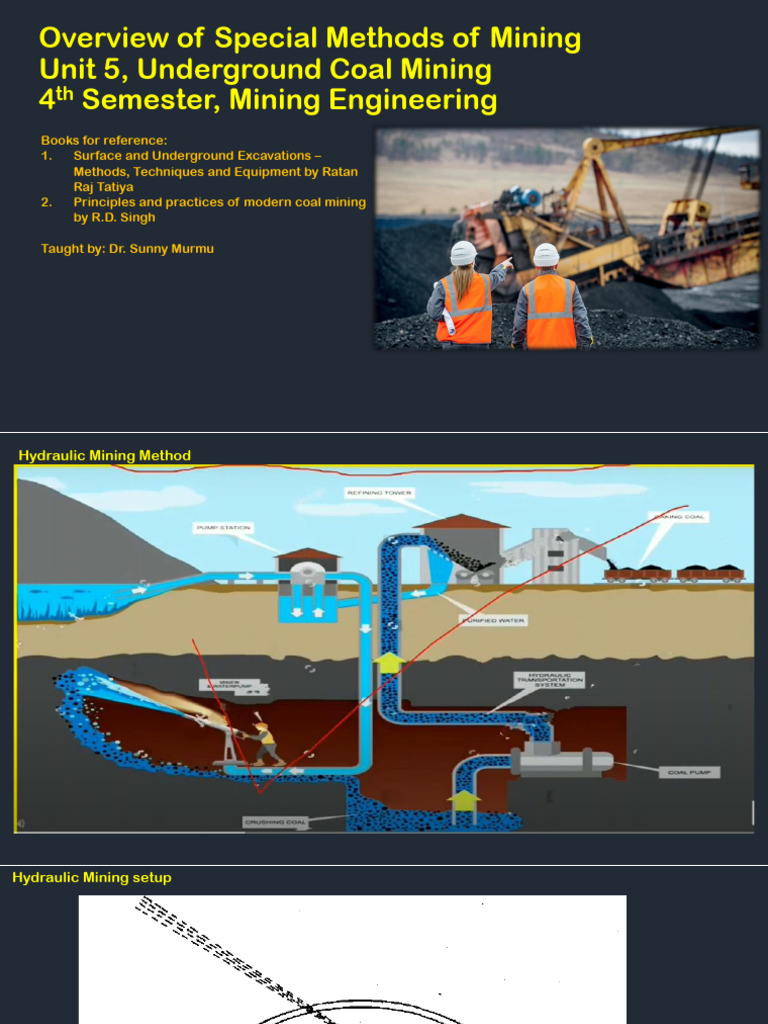 Special methods of mining_mid sem portion | PDF | Coal Mining | Mining