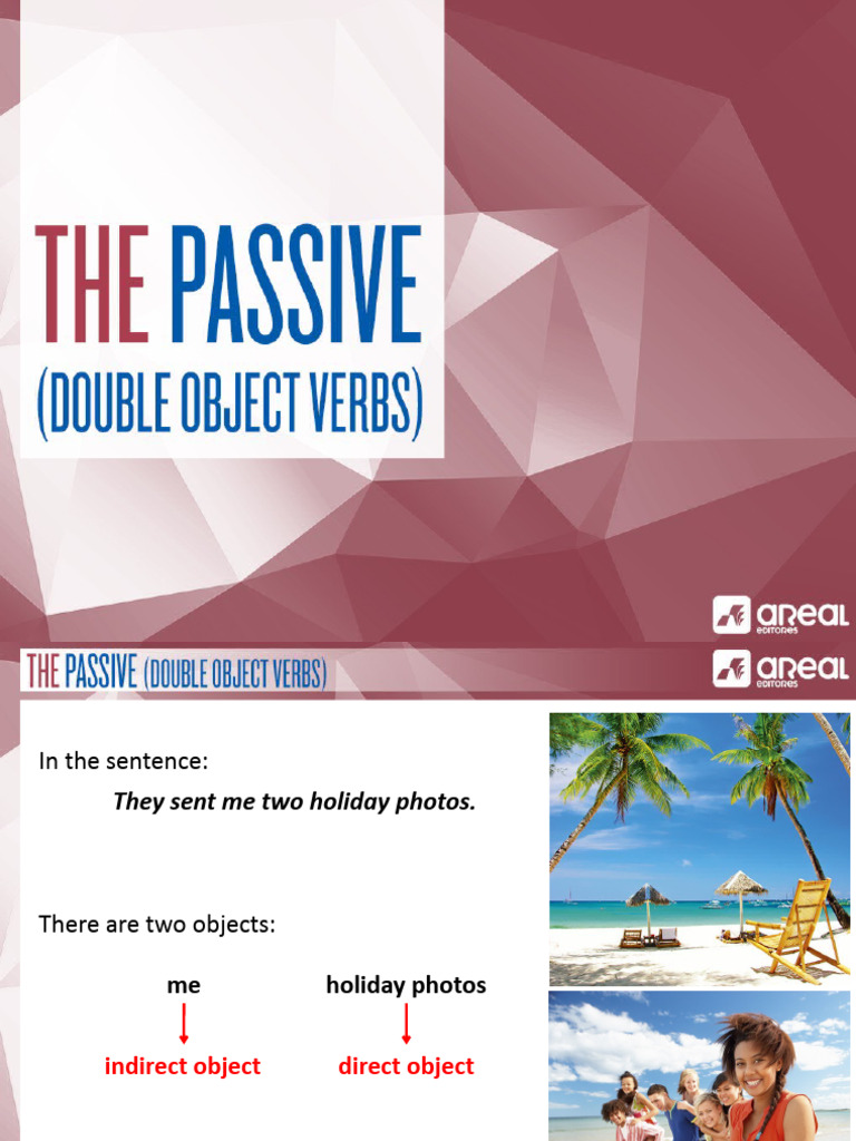 Passive Voice with Two Objects Guide | PDF | Object (Grammar) | Subject (Grammar)