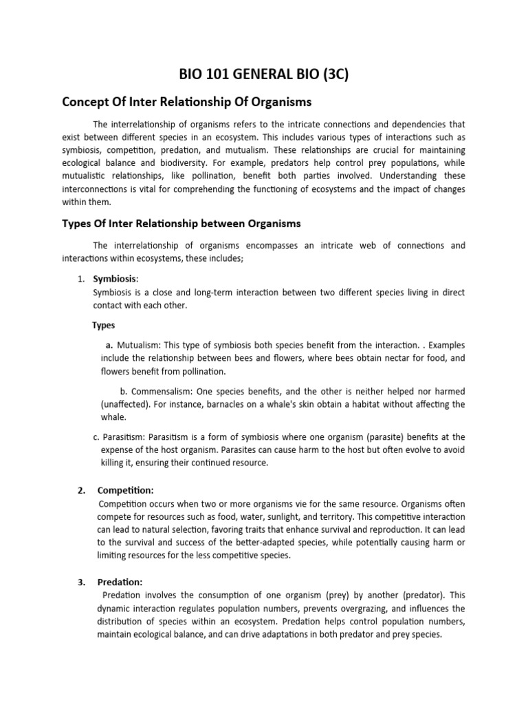 BIO 101 General Biology | Download Free PDF | Ecology | Ecosystem