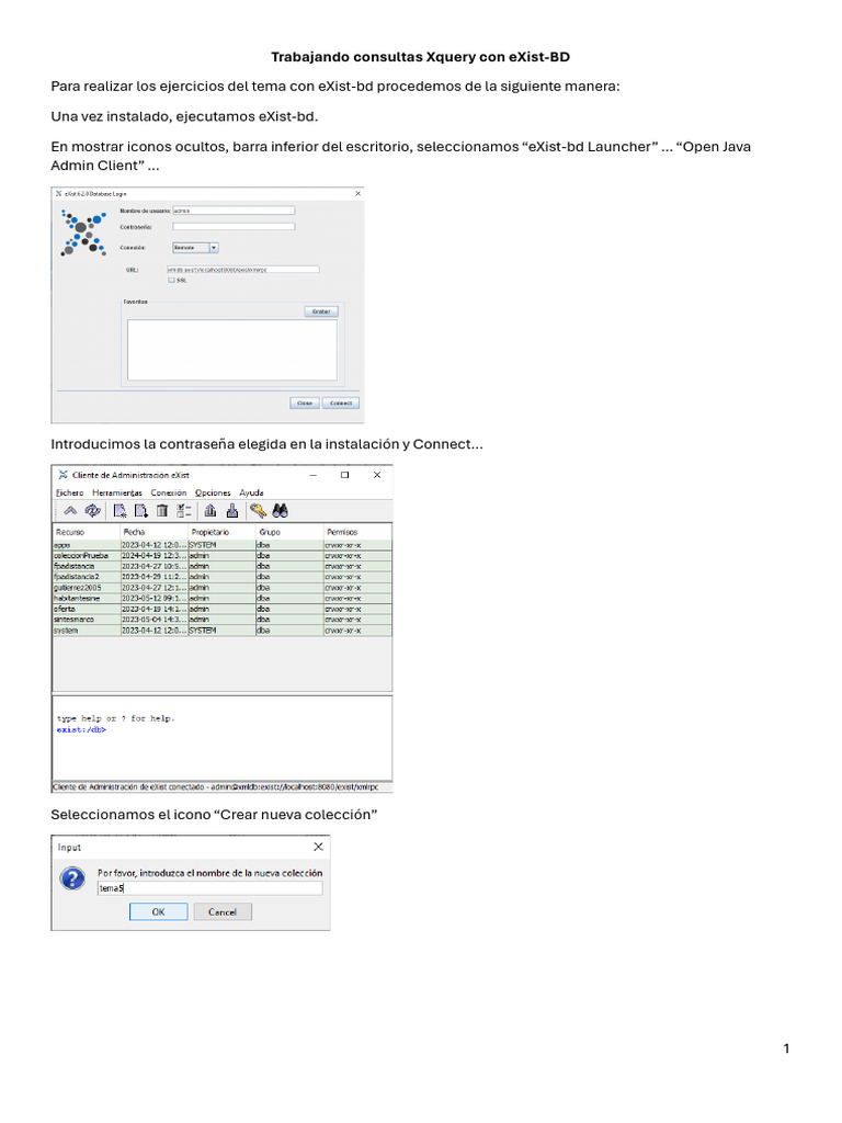 (XQuery) Xquery Con eXistBD | PDF