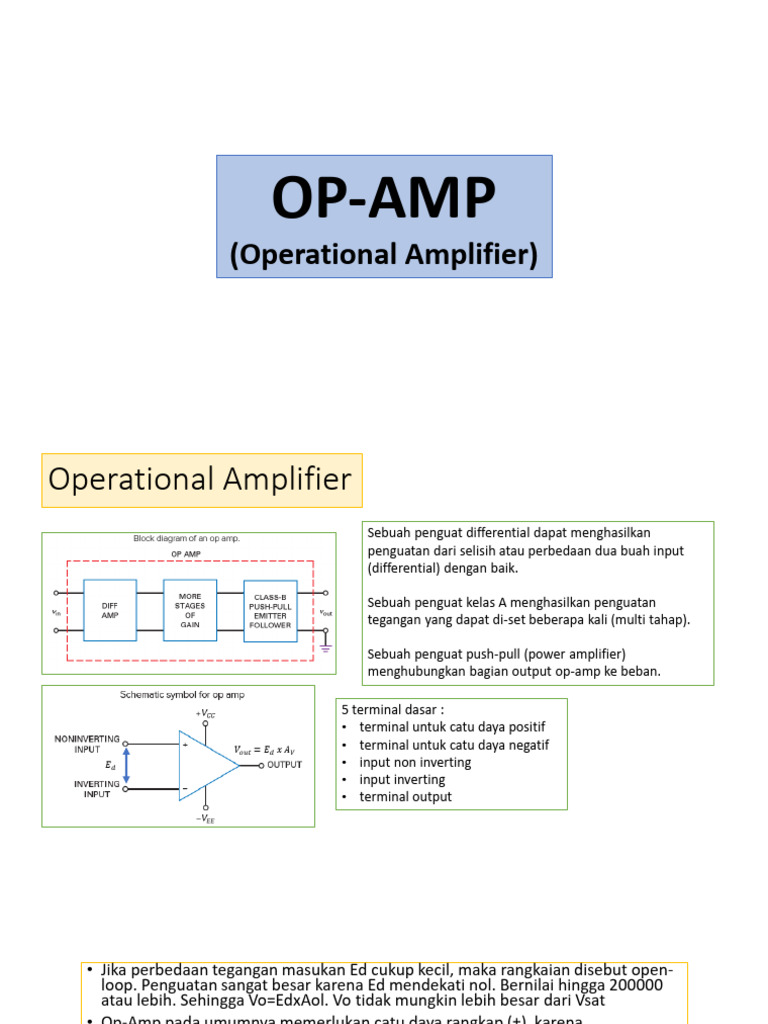 Op-Amp | PDF