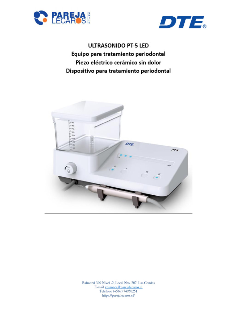 Ficha Tecnica PT-5 Led Dte | PDF
