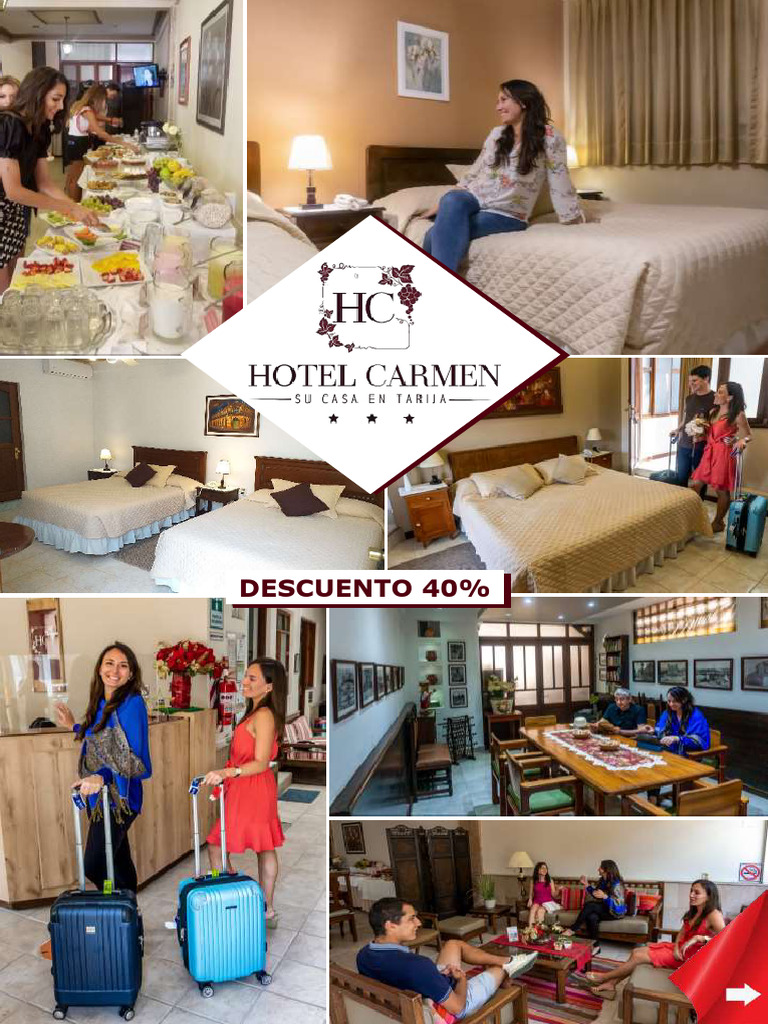 Promo 40% - Hotel Carmen-1 | PDF | Documento de identidad