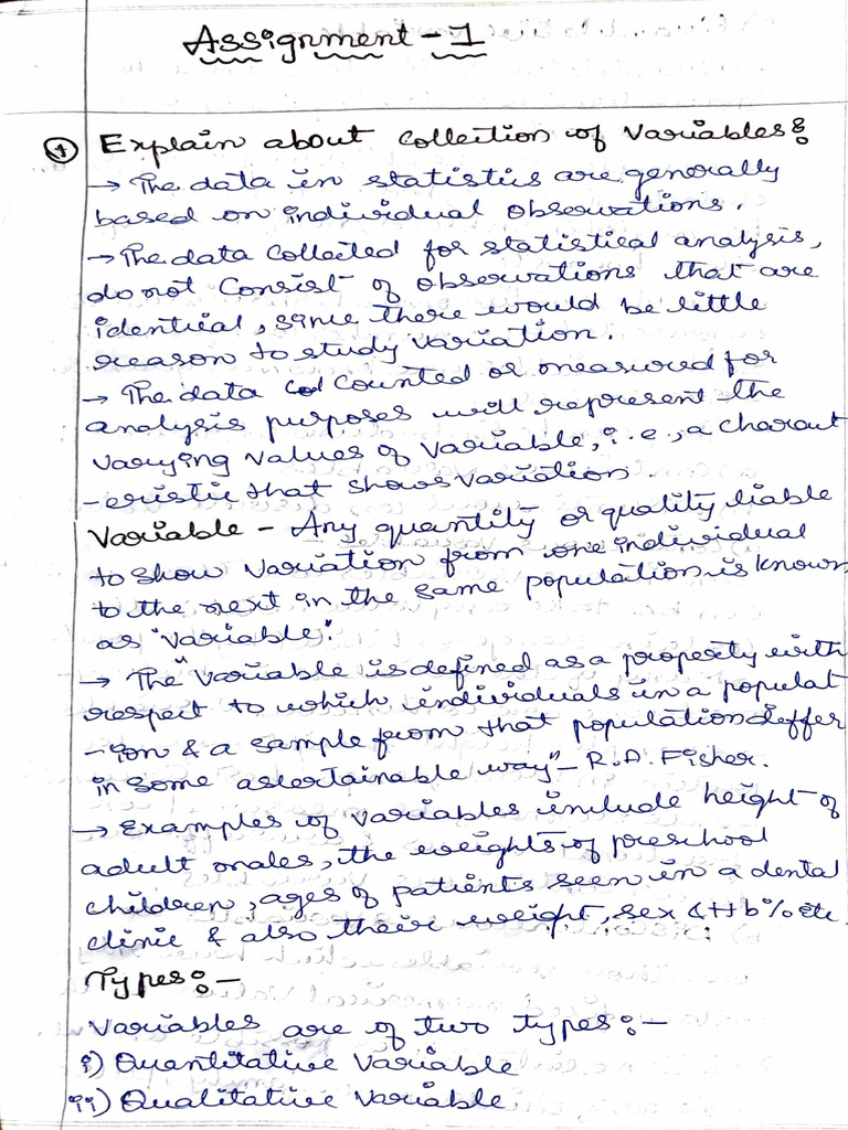 Biostatistics Assignment | PDF Biostatistics Assignment | PDF