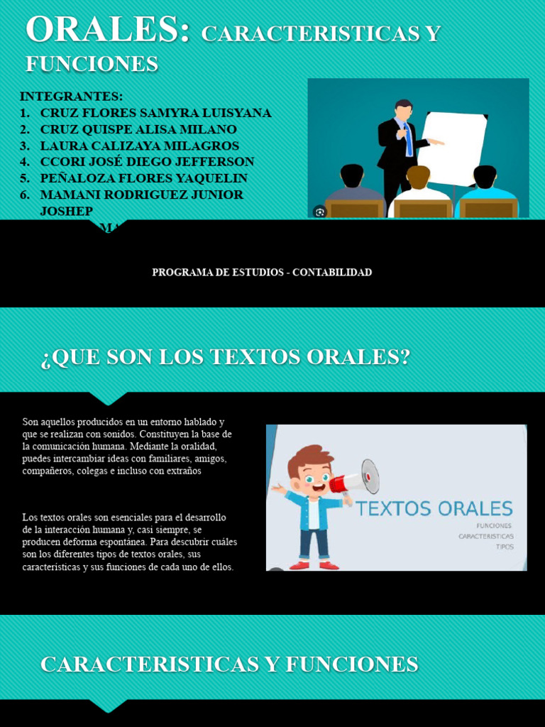 Tipos de Textos Orales | PDF | Conversacion | Comunicación