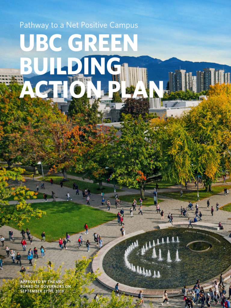 UBCV GREEN Building Action Plan | PDF | Green Building | Sustainability