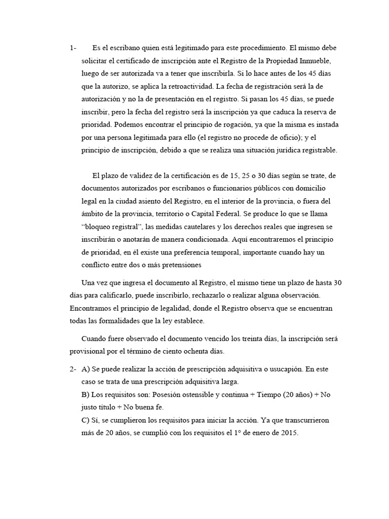 TP 2 - Derechos Reales | PDF | Ley común | Justicia
