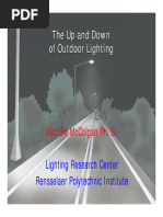 UGR Calculation in DIALux | PDF | Space | Optics